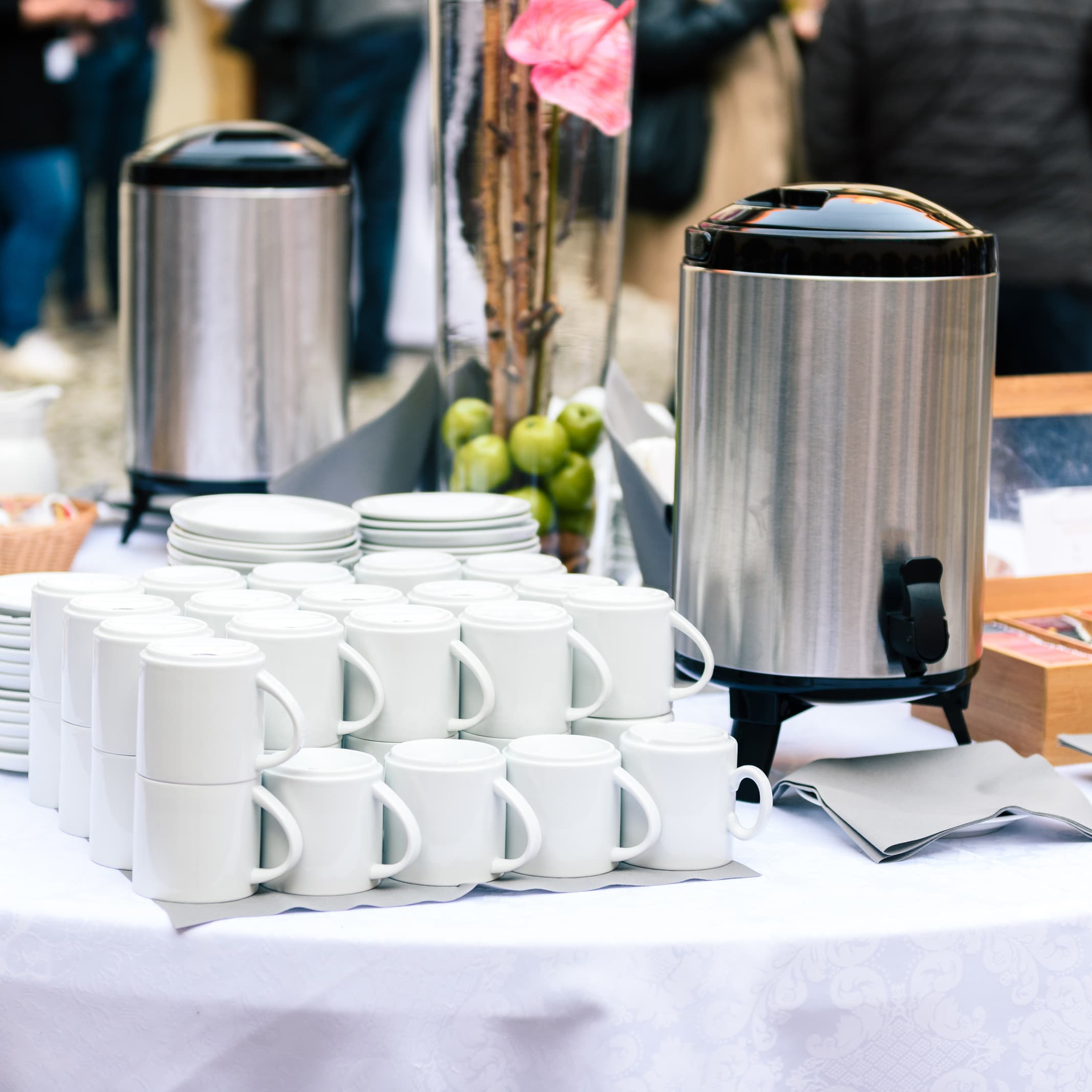 Coffee & Tea Dispenser Rentals - Allboro Party Rentals in Brooklyn NY